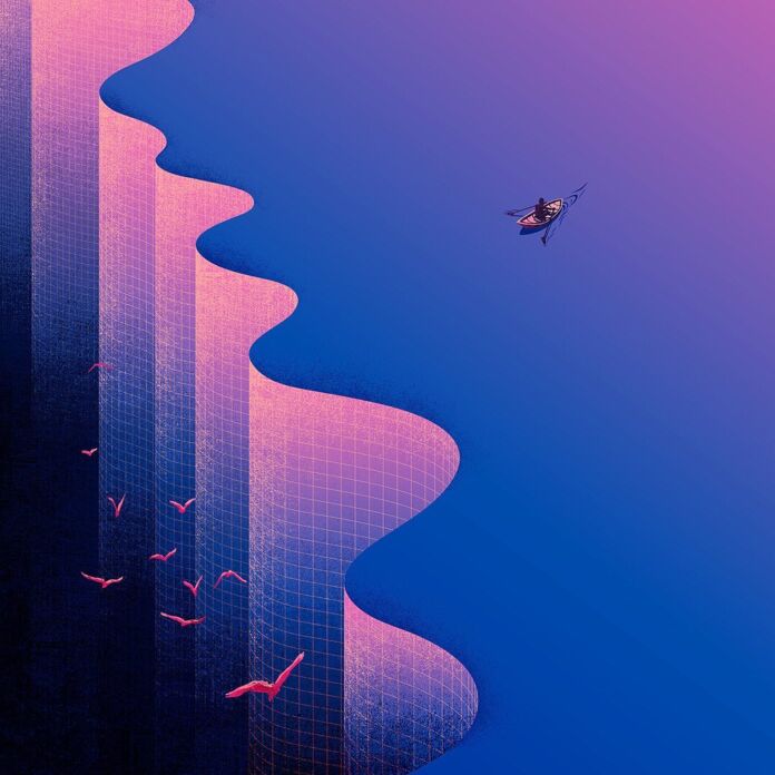 Tang Yau Hoong: mastery of negative space illustrations