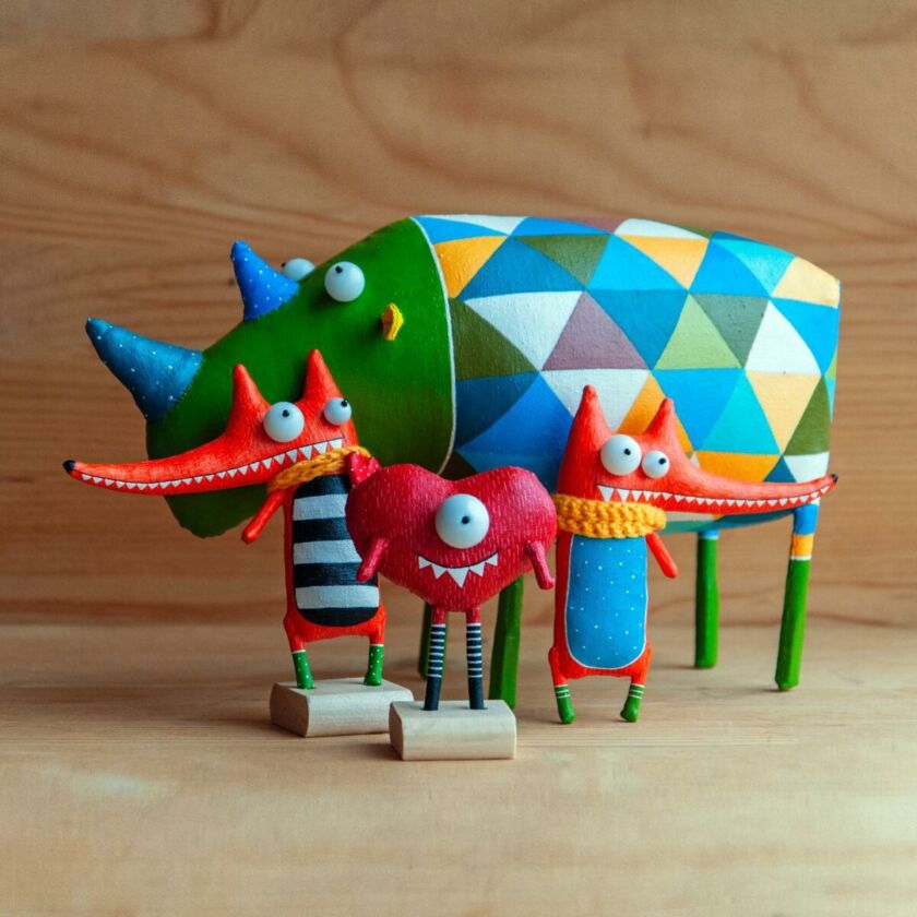 Weaving magic into textile creatures: the whimsical world of Marinchuk ...