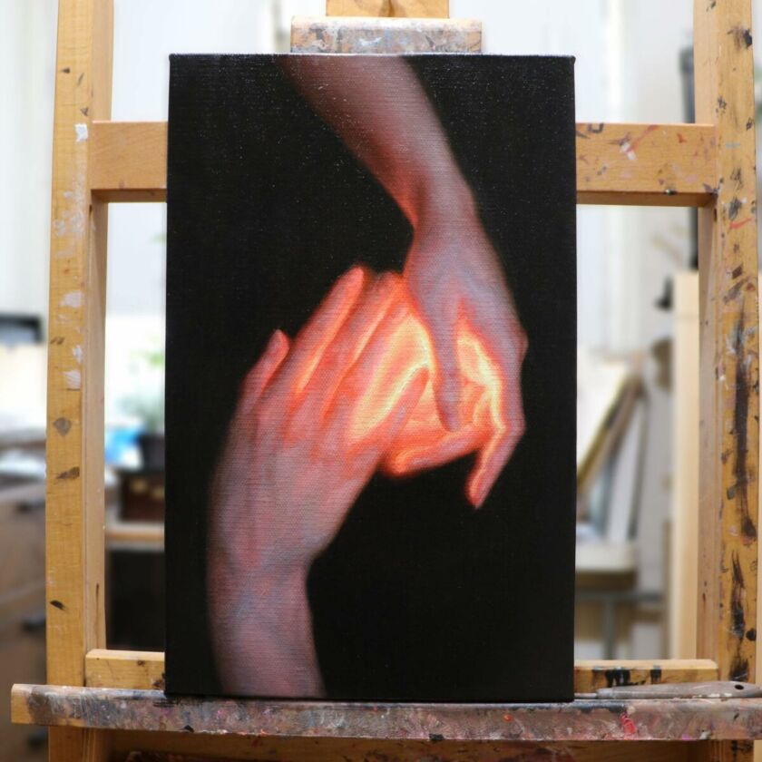 Zarina Situmorang: splendid oil on canvas paintings
