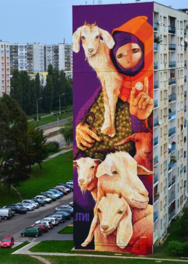 INTI: exuberant large-scale cultural crossroads murals