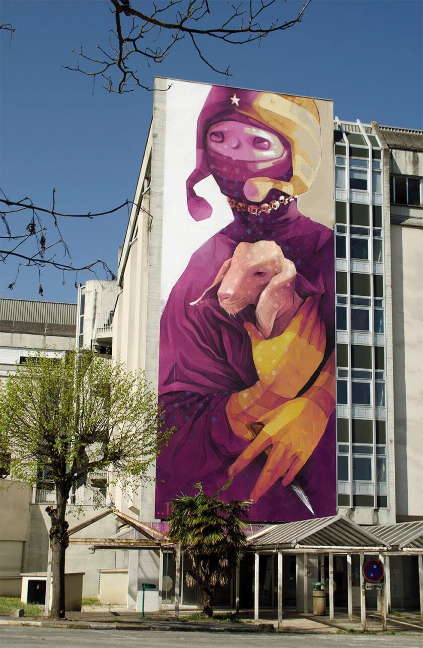 INTI: exuberant large-scale cultural crossroads murals