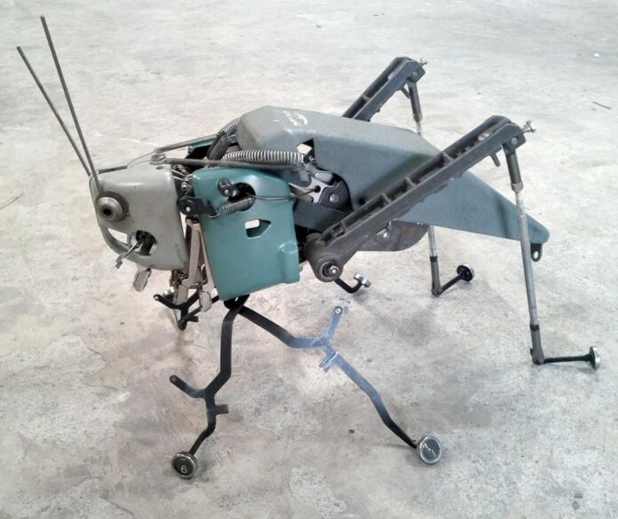 Reviving the past: animal sculptures from vintage typewriters by Jeremy ...
