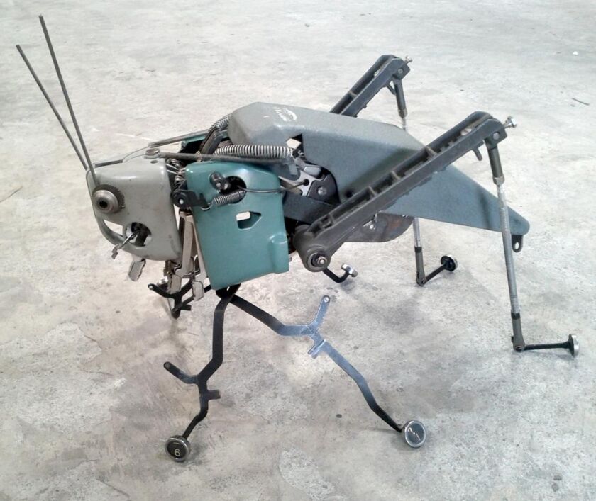 Reviving the past: animal sculptures from vintage typewriters by Jeremy ...