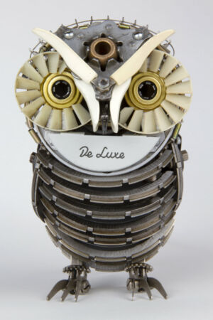 Reviving the past: animal sculptures from vintage typewriters by Jeremy ...