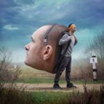 Stas Novikov: amusing surrealistic digital self-collages