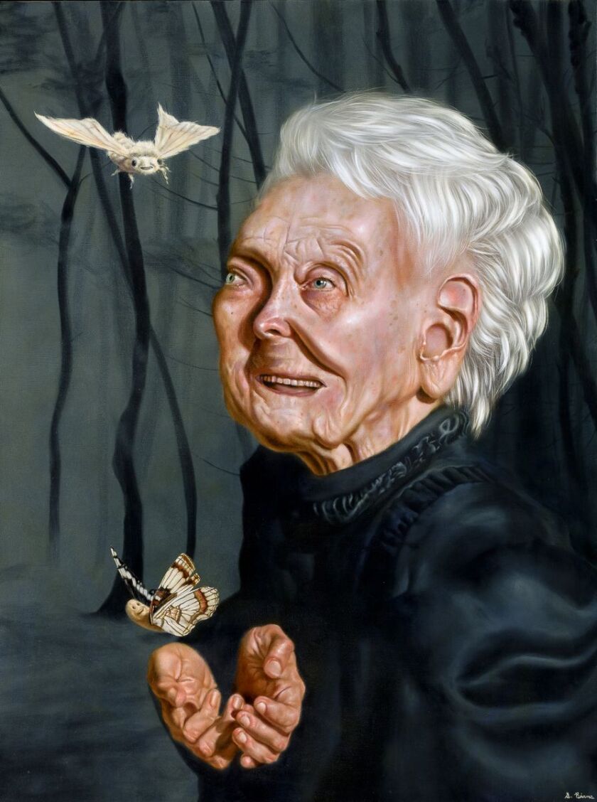 Sara Birns: contorted surrealist figurative portraits