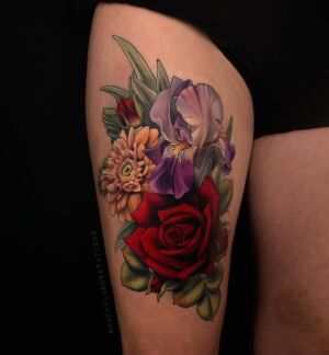 Makkala Rose Creates Extraordinary Realistic Still-Life Tattoos with ...