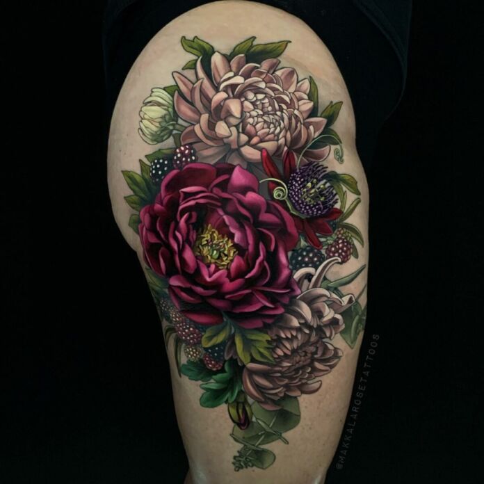 Makkala Rose Creates Extraordinary Realistic Still-Life Tattoos with ...