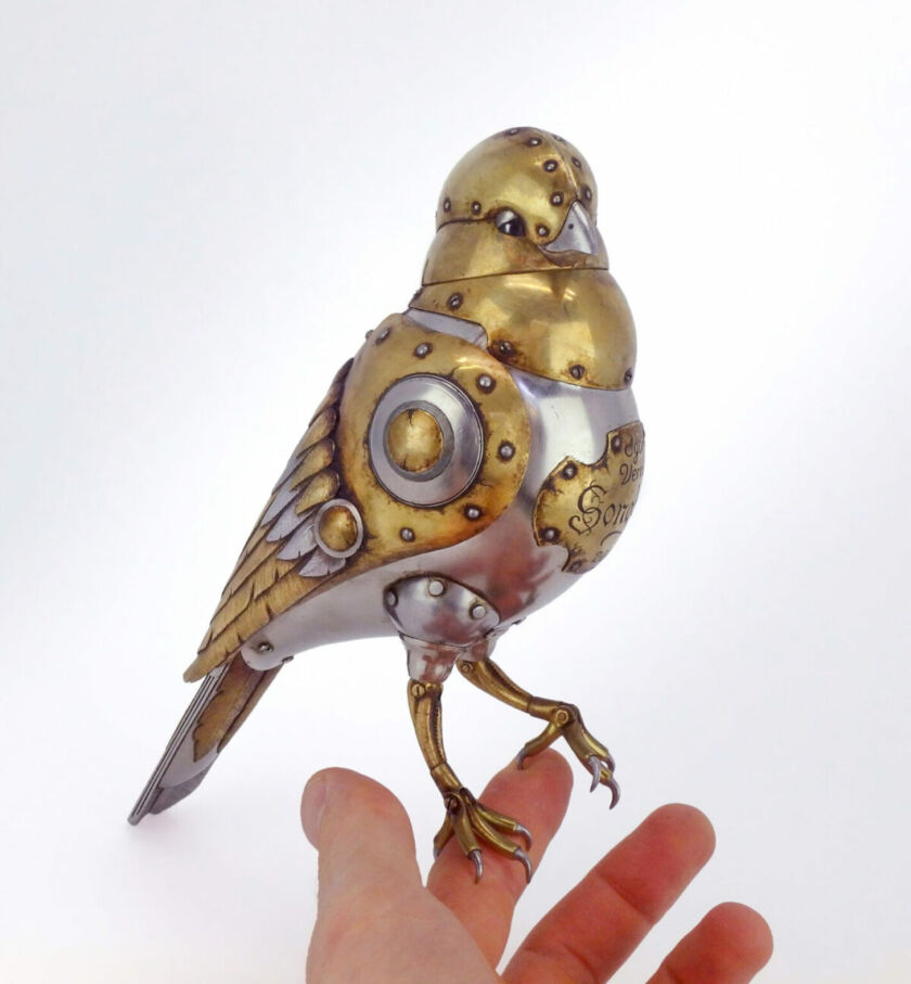 Igor Verny's Fantastic Steampunk Creatures Made From Scrap Metal ...