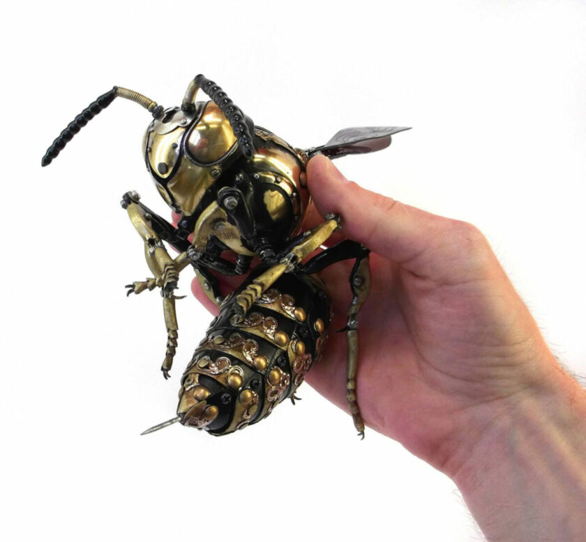 Igor Verny's Fantastic Steampunk Creatures Made From Scrap Metal ...