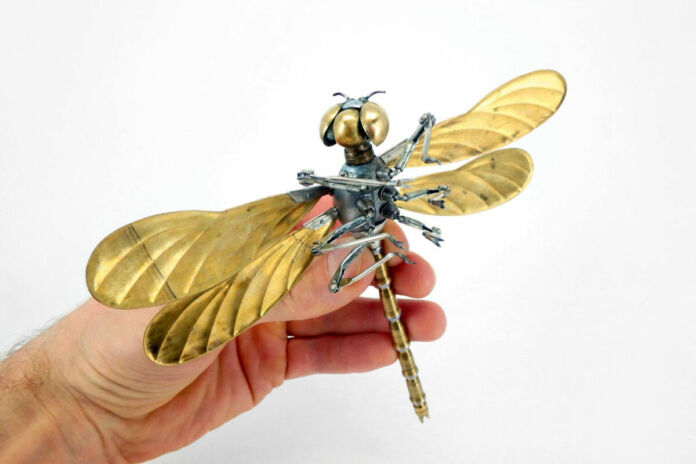 Igor Verny's Fantastic Steampunk Creatures Made From Scrap Metal ...