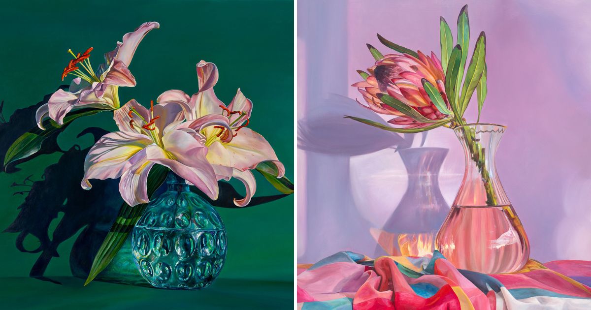 Botanical brilliance: wonderful hyper-realistic still-life paintings by ...