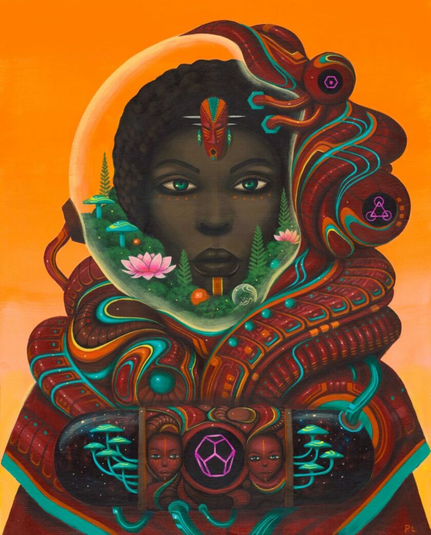 Afrofuturism: the folkloric portraits of Paul Lewin, celebrating ...