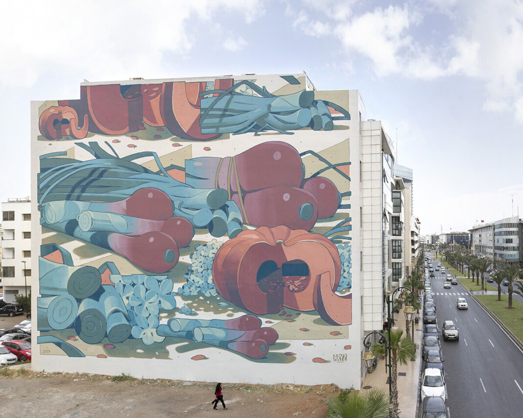 Aryz's vibrant visions: murals and paintings that dazzle and delight ...
