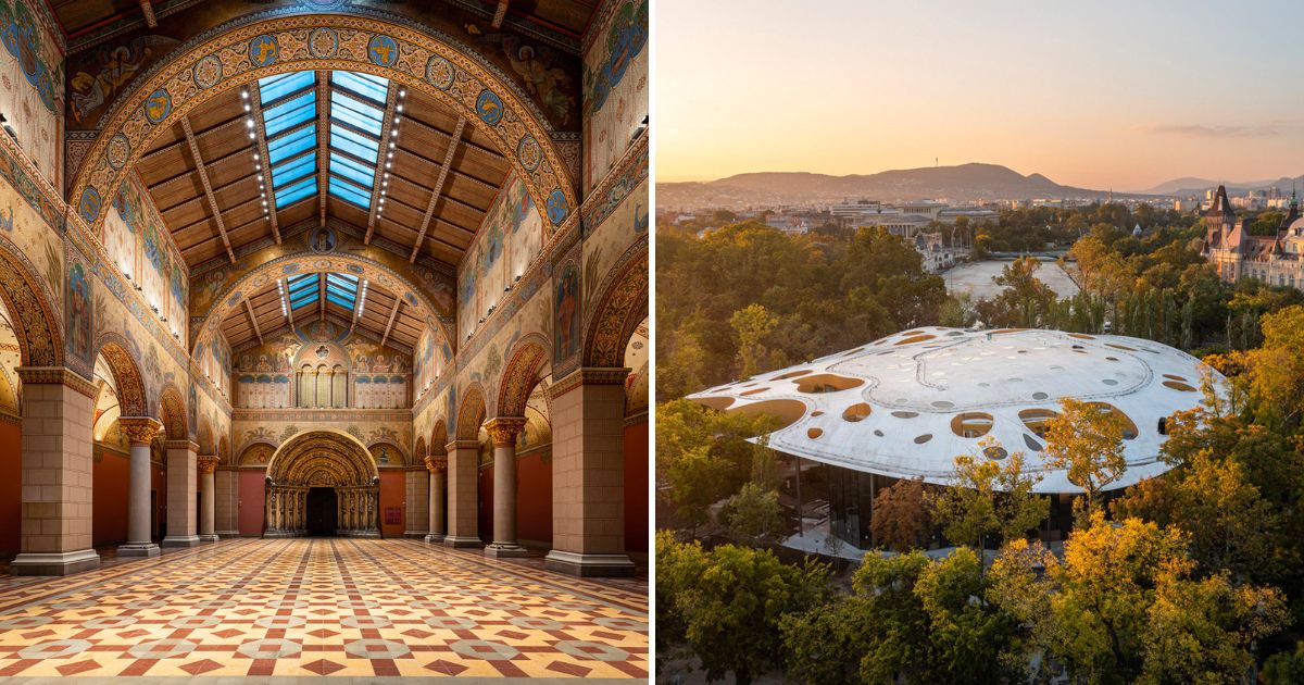 The harmonious blend of classic and contemporary structures in Budapest ...