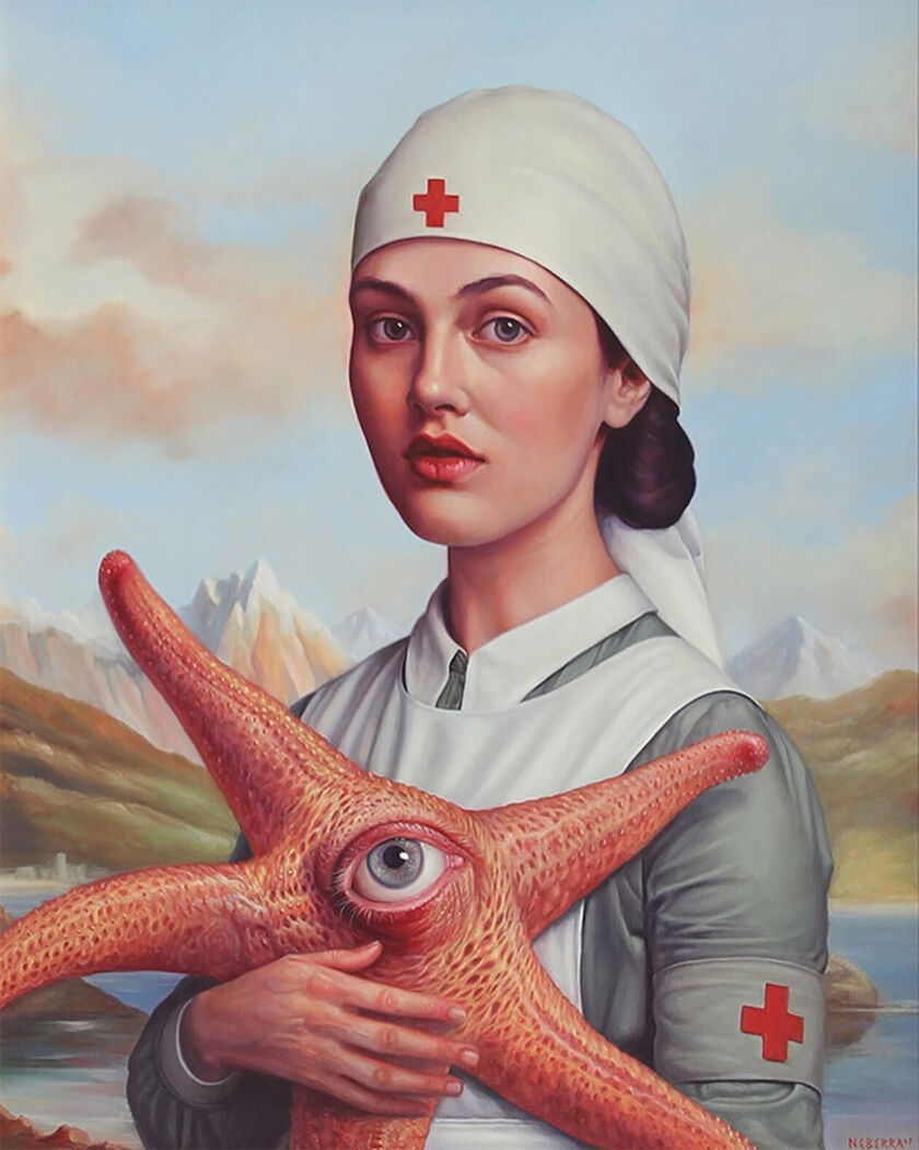 Paul Neberra: pop-surrealist imaginative illustrations
