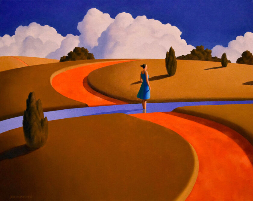 Dreamlike Figurative Paintings by Rob Browning Reveal Poetic and ...