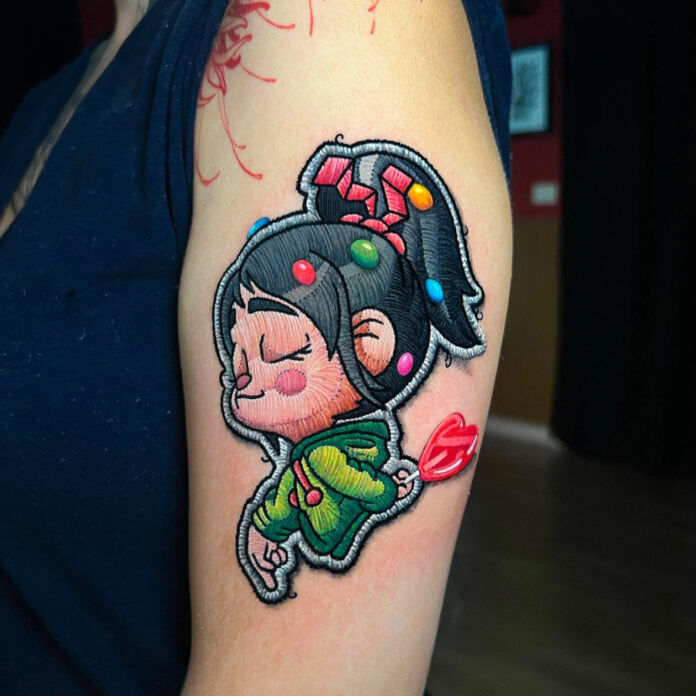 Hyper-realistic embroidered tattoos by Brazilian tattooist Duda Lozano ...