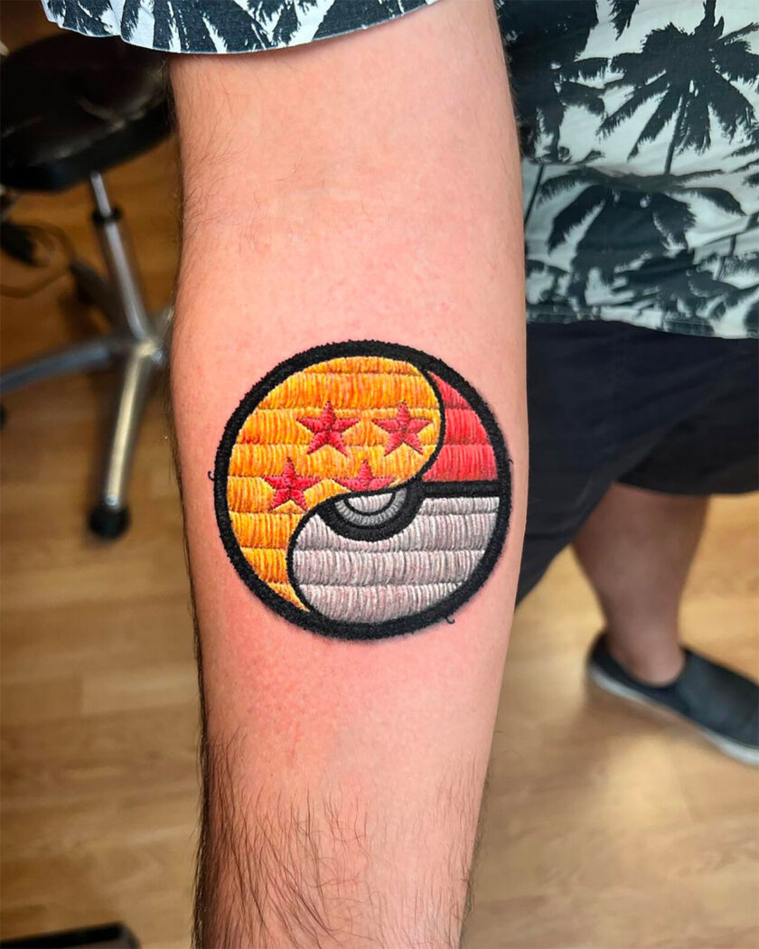 Hyper-realistic embroidered tattoos by Brazilian tattooist Duda Lozano ...