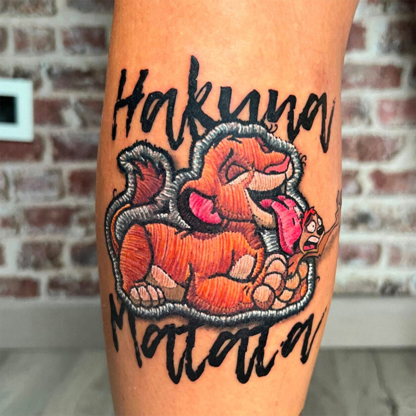 Hyper-realistic embroidered tattoos by Brazilian tattooist Duda Lozano ...