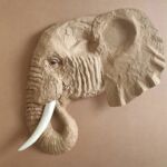 Striking lifelike animal sculptures made from cardboard by Josh ...