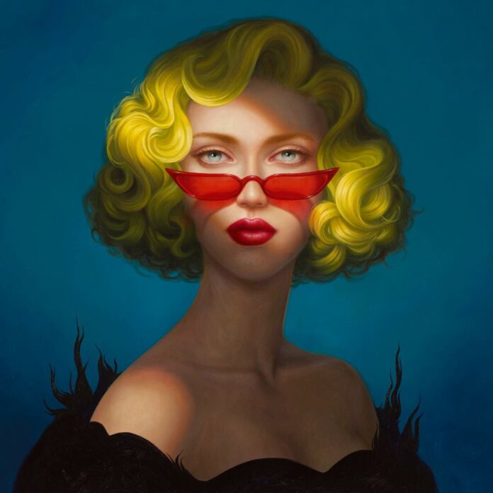 Powerful female portrait paintings by American artist Allison Reimold ...