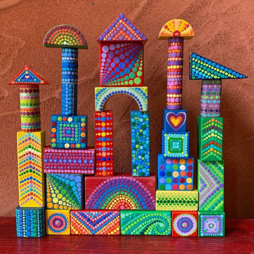 Dots of delight: the exuberant pointillism art of Elspeth McLean ...