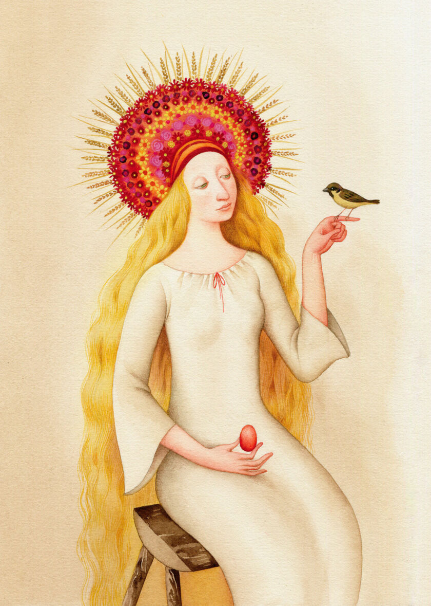Bojana Dimitrovski: gorgeous folk book illustrations