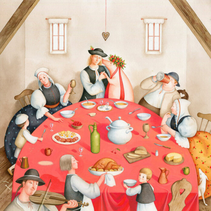 Bojana Dimitrovski: gorgeous folk book illustrations