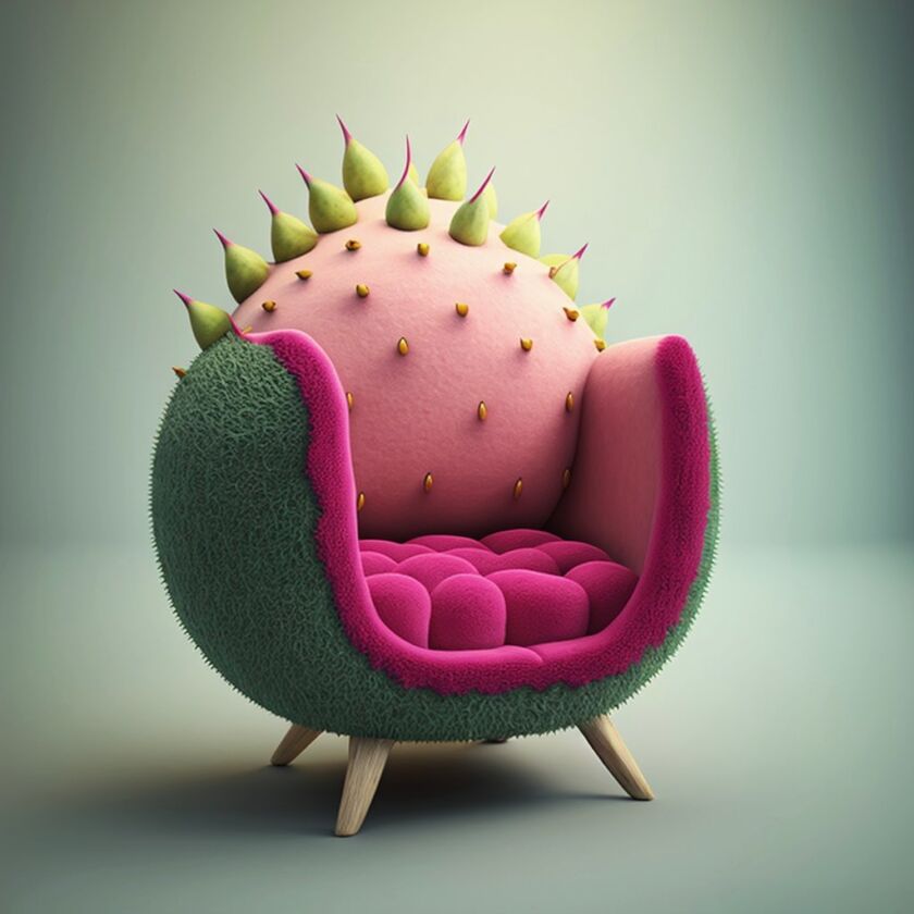Playful and vibrant conceptual chairs, inspired by nature’s fruits and ...