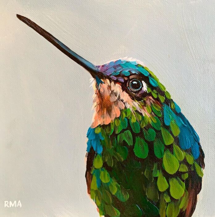 Feathers and hues: the exquisite bird portrait paintings of Rachel ...