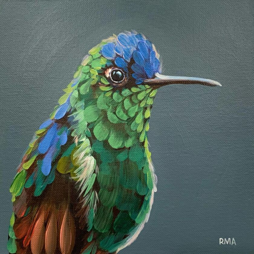 Feathers and hues: the exquisite bird portrait paintings of Rachel ...