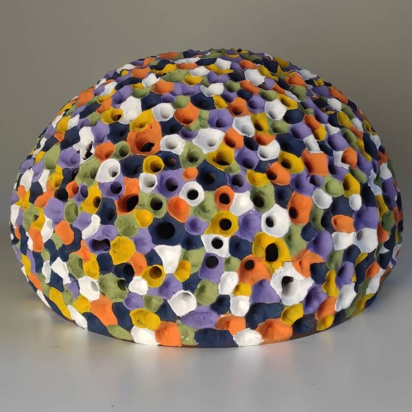 Carlos Cabo: abstract figurative ceramic sculptures