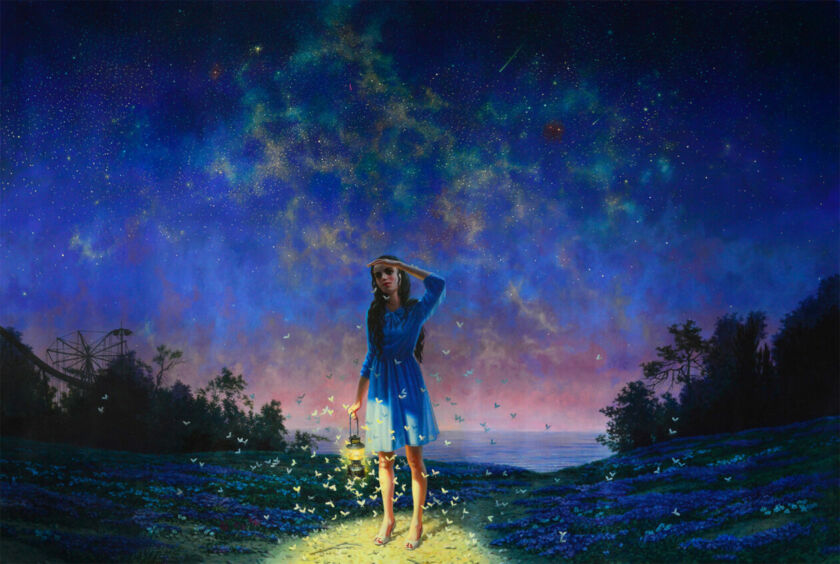 Jana Brike: dreamlike portrait paintings of human experience
