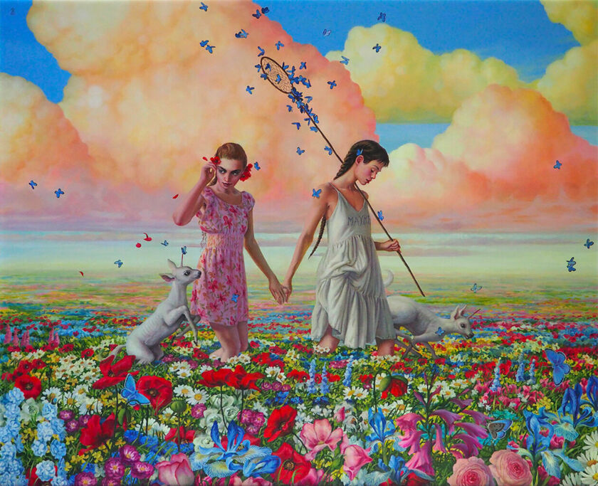 Jana Brike: dreamlike portrait paintings of human experience