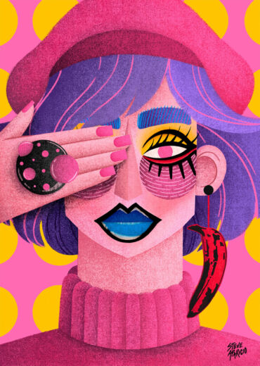 Steve Aparicio: colorful figurative digital illustrations