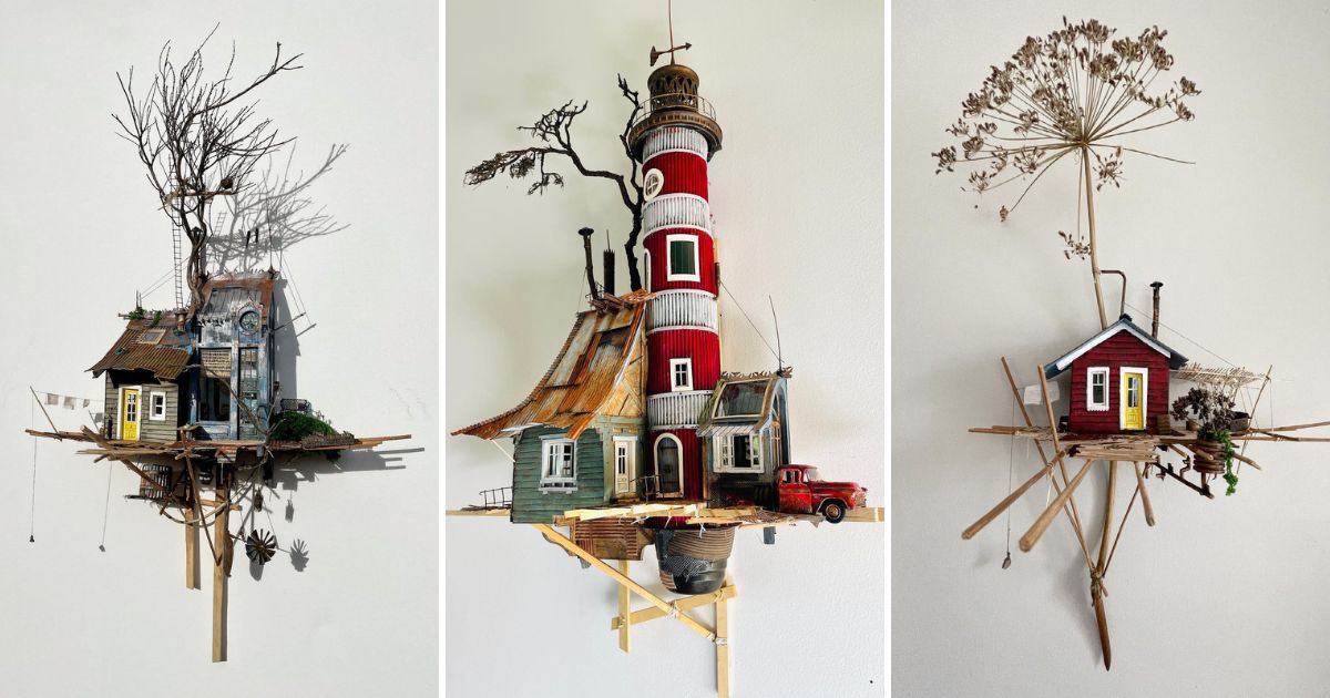 David Mansot's artistic dioramas: unveiling intricate miniature ...