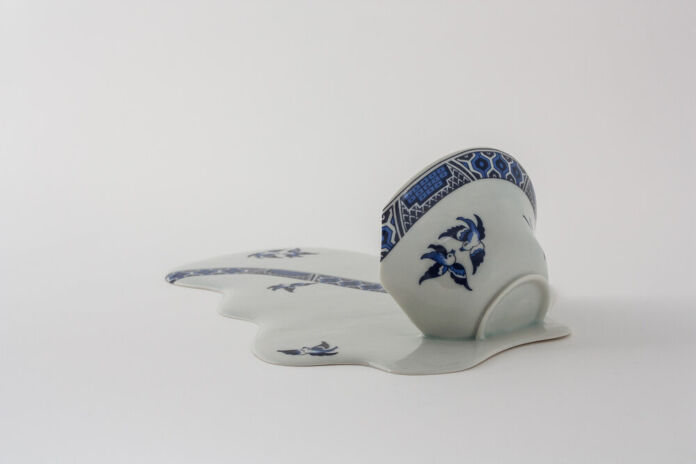 Livia Marin: surreal melting ceramic sculptures
