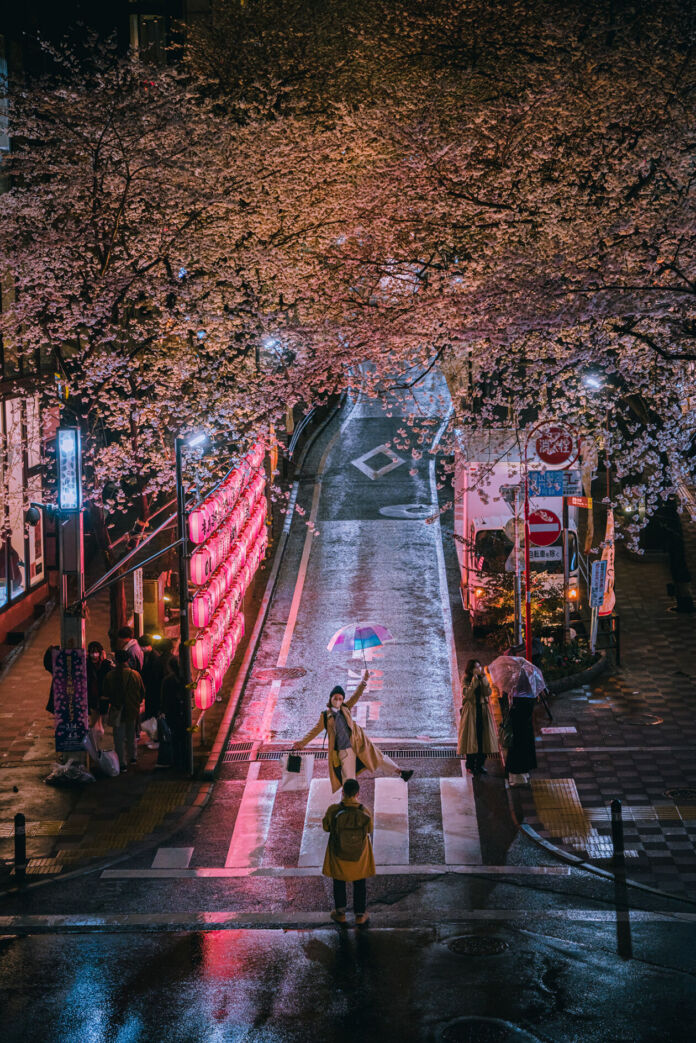Tokyo in the Rain: Spring Scene, a fascinating photography series by Kenta Hayashi - Visualflood ...
