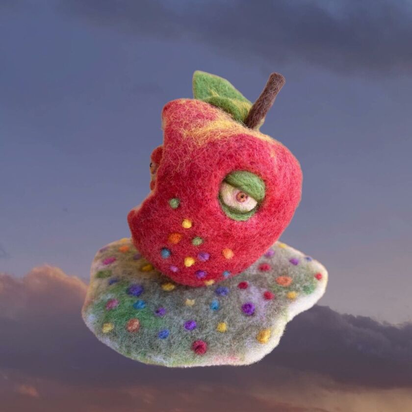 Amusing and creepy felt monsters by artist Audrey Montoya — Visualflood ...