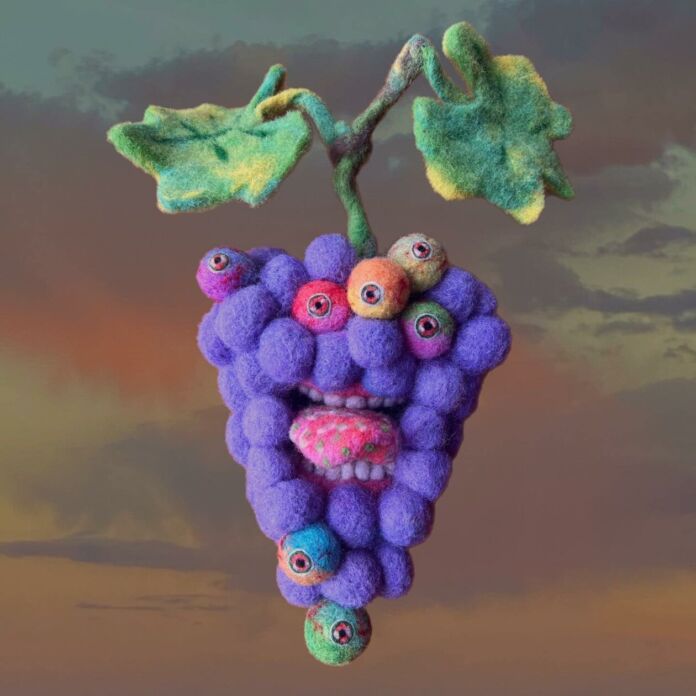 Audrey Montoya: amusing and creepy felt monster sculptures