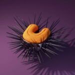 Ben Chelouche: food-based 3D typographic alphabet illustrations