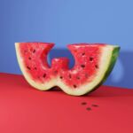 Ben Chelouche: food-based 3D typographic alphabet illustrations