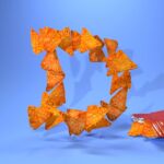 Ben Chelouche: food-based 3D typographic alphabet illustrations