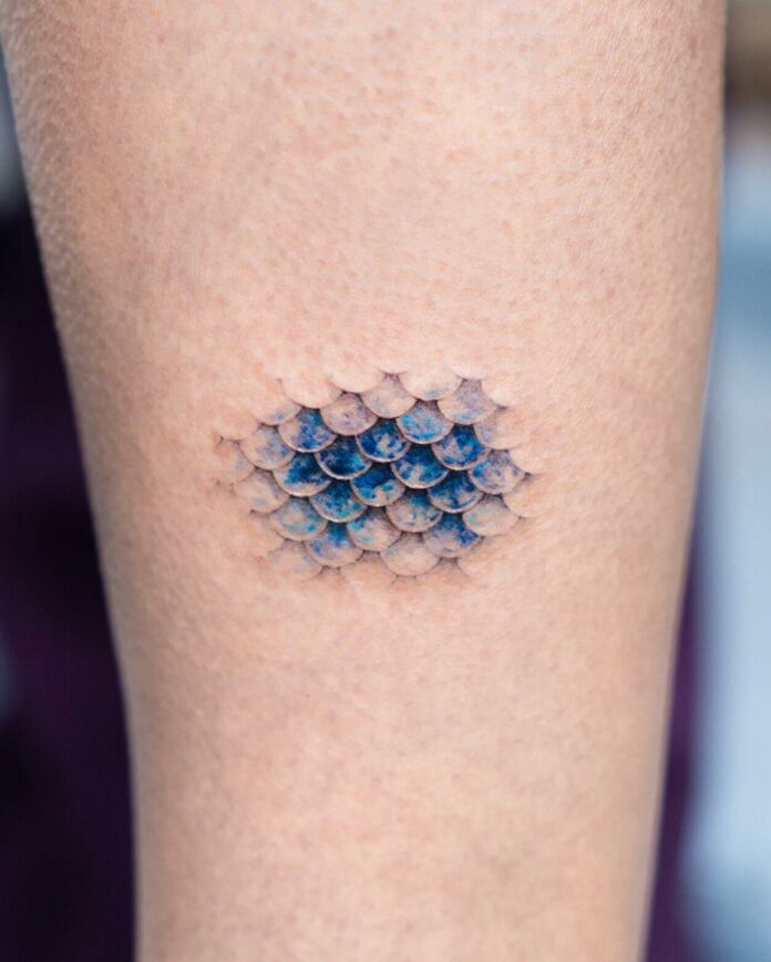 The allure of blue: stunningly realistic tattoos by South Korean artist ...