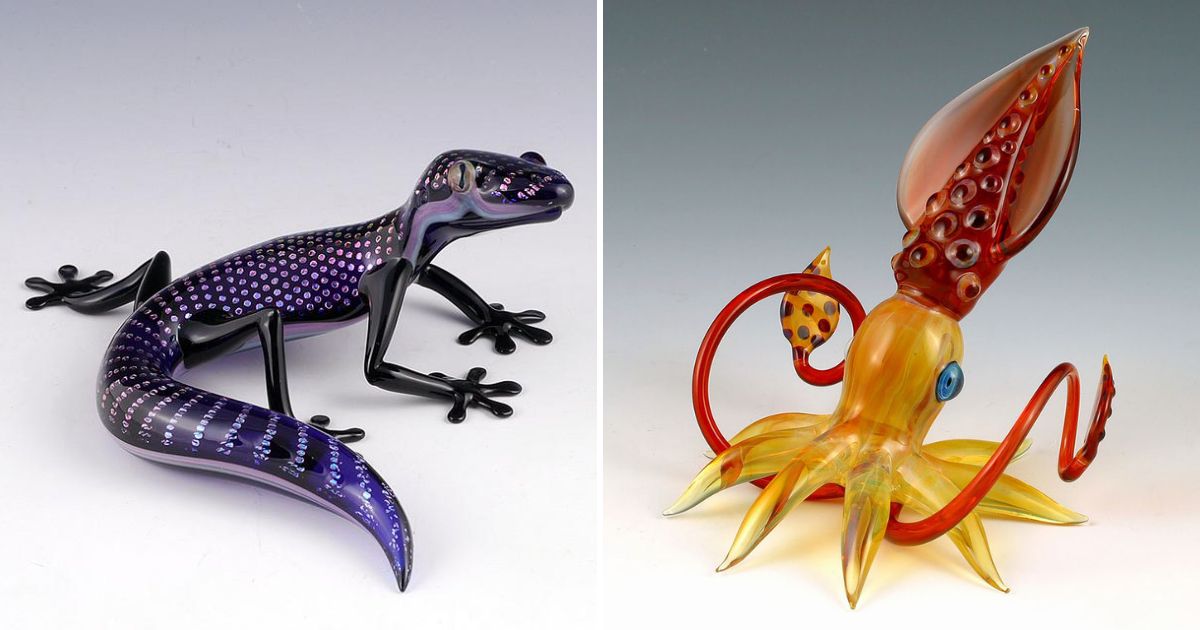 Oregon artist Scott Bisson transforms molten glass into marvelous ...