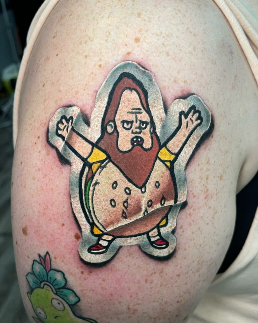 Luke Cormier's amazing 3D sticker tattoos: hyper-realistic art on skin ...