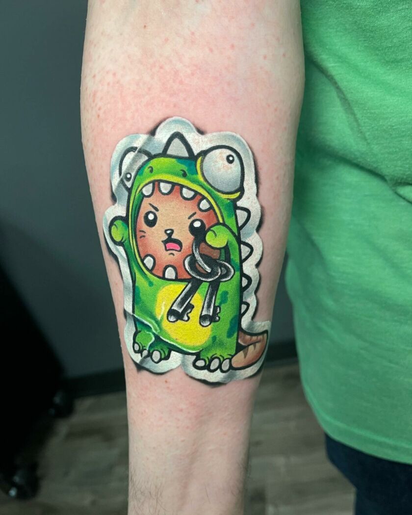 Luke Cormier's amazing 3D sticker tattoos: hyper-realistic art on skin ...