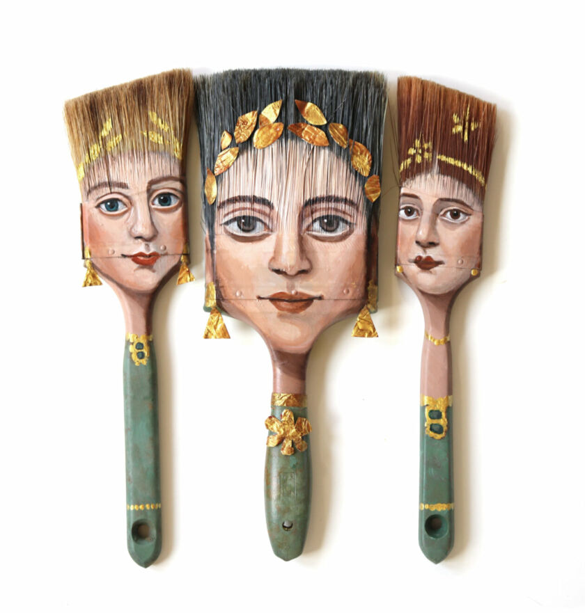 Alexandra Dillon: turning household objects into sculptural portraits