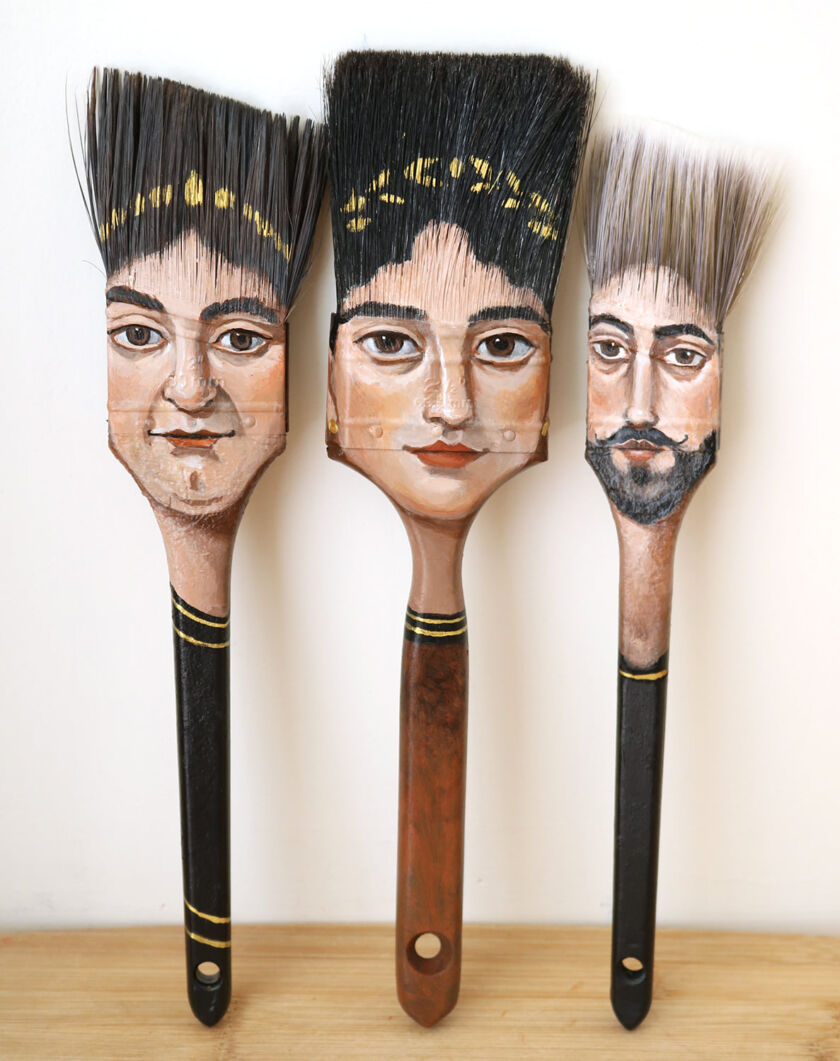 Old household objects turned into incredible art pieces by Alexandra ...